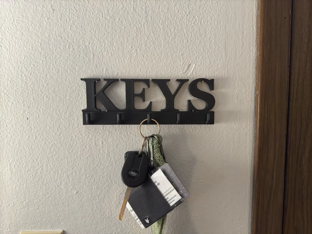Key Holder - Free 3D Print Model - MakerWorld