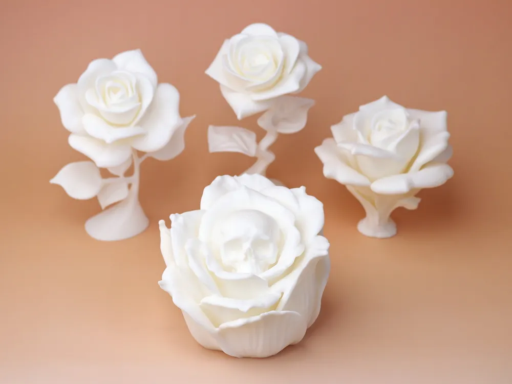 Skull Rose by Crow_ck MakerWorld: Download Free 3D Models