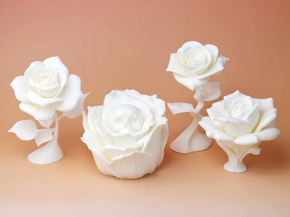 Skull Rose by Crow_ck MakerWorld: Download Free 3D Models