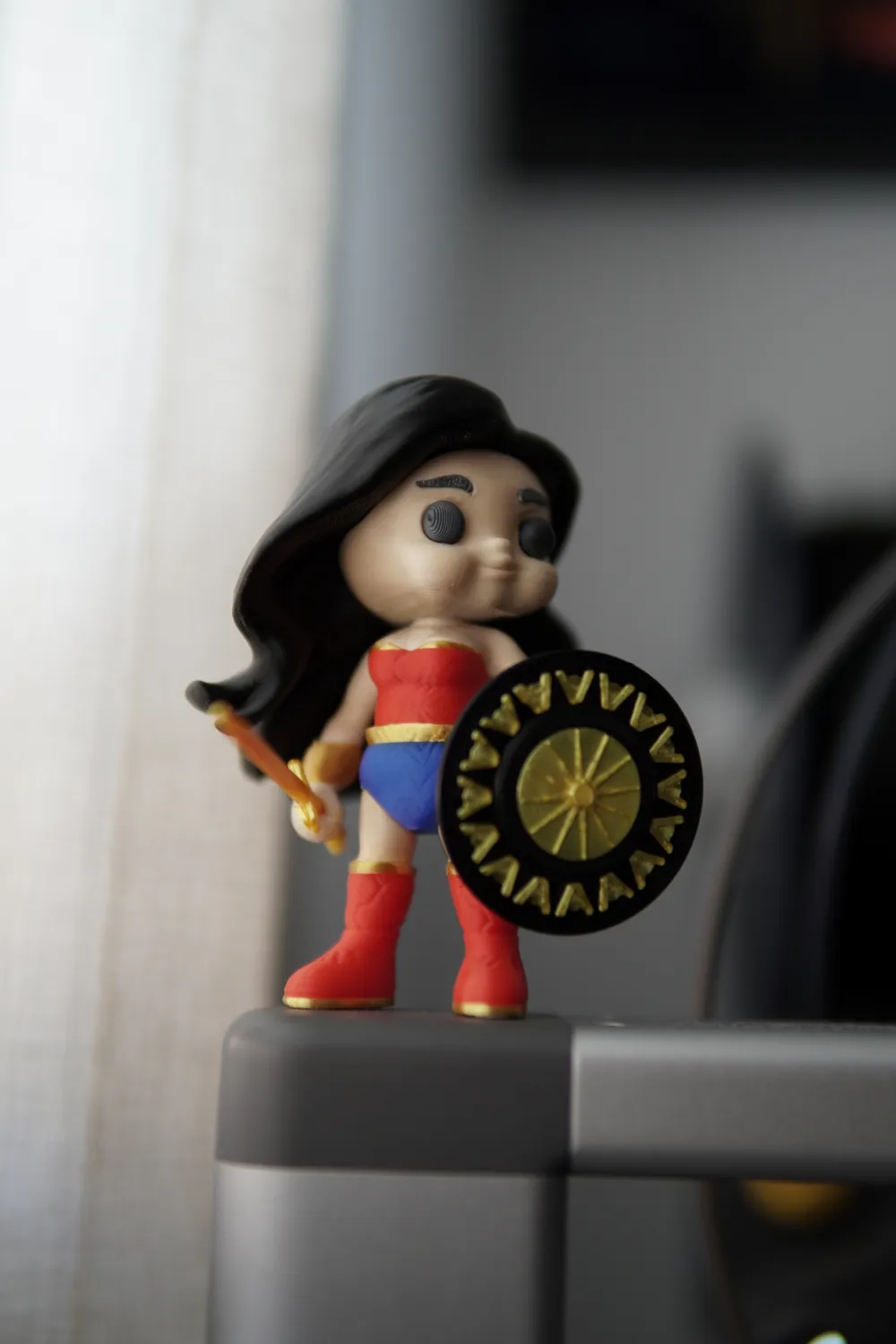 Mini Wonder Woman by TheLightningMakerWorld: Download Free 3D Models