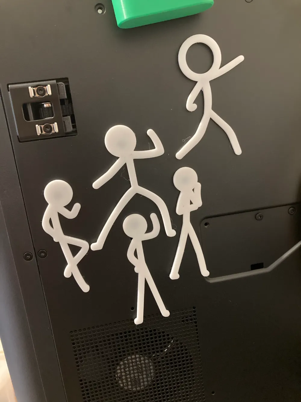 Alan Becker Stick Figure Fridge Magnets by MWD_NAME - MakerWorld