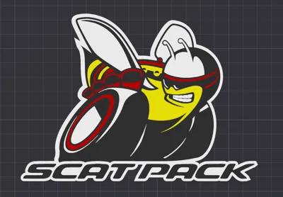 Dodge Scat Pack Emblem by xer0xys MakerWorld: Download Free 3D Models