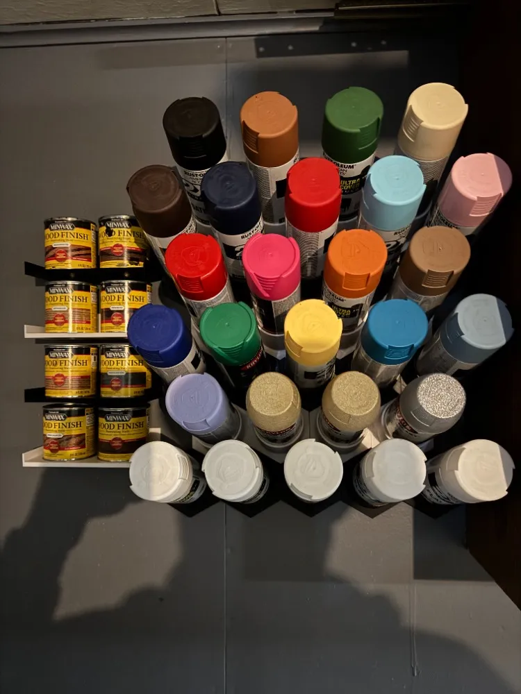 Stain Wall Mount Storage by 937 Laser Creations - MakerWorld