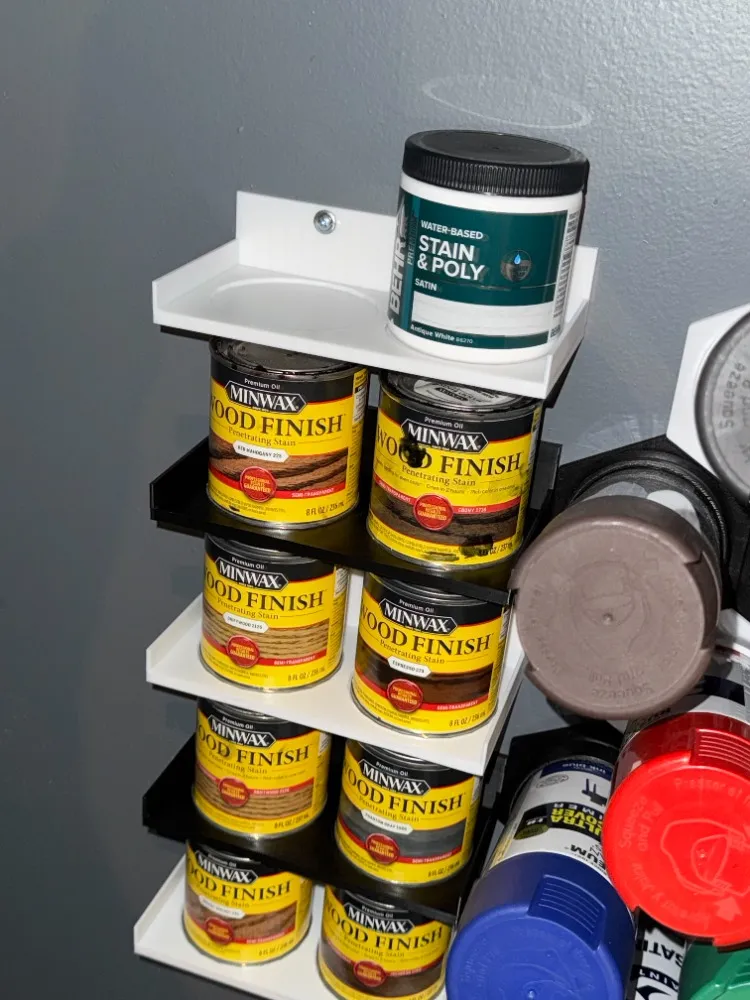 Stain Wall Mount Storage by 937 Laser Creations - MakerWorld