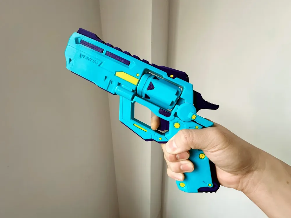 Venom X Sci-Fi Style Pistol by 智艺工坊 - MakerWorld