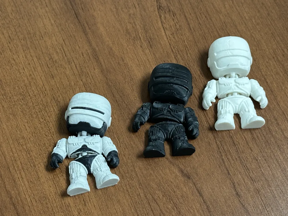 Mini RoboCop - Articulado / Flexible por NES 3D MakerWorld: Descarga ...