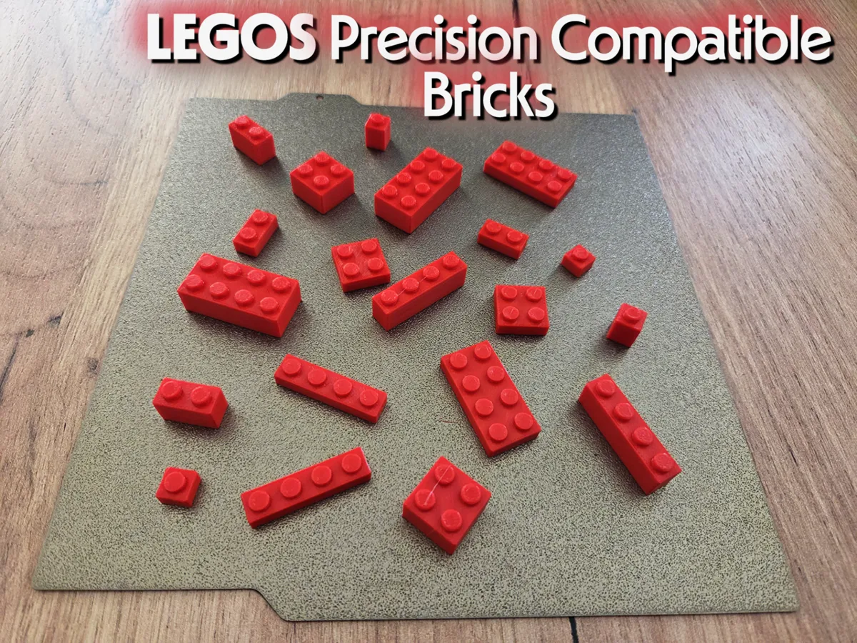 LEGOs Precision Compatible Bricks - Free 3D Print Model - MakerWorld