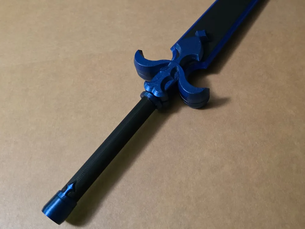 Night Sky Blade Sword Art Online (SAO) - Free 3D Print Model - MakerWorld