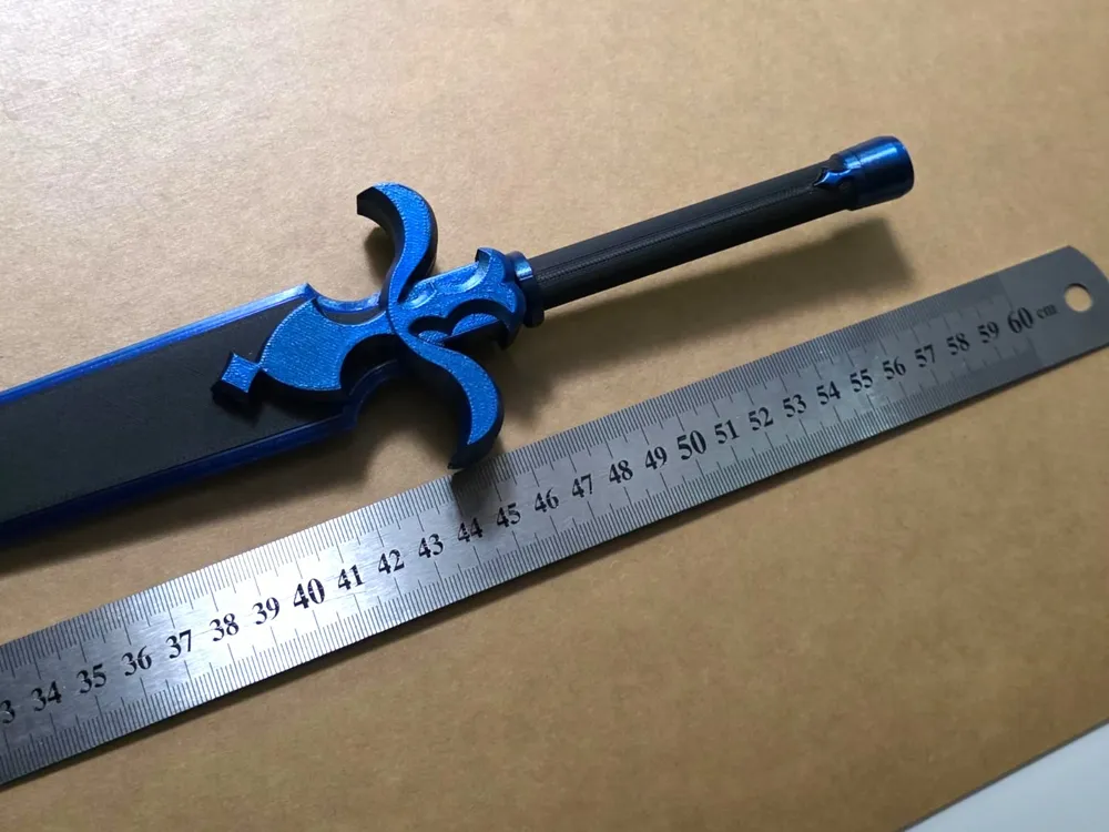 Night Sky Blade Sword Art Online (SAO) - Free 3D Print Model - MakerWorld
