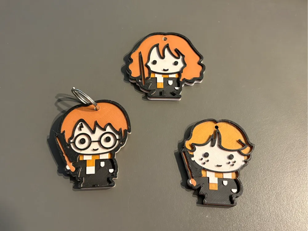 Harry Potter keychains by DxM engineering - MakerWorld
