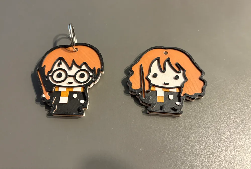 Harry Potter no AMS keychains collection V1 by DxM engineering - MakerWorld