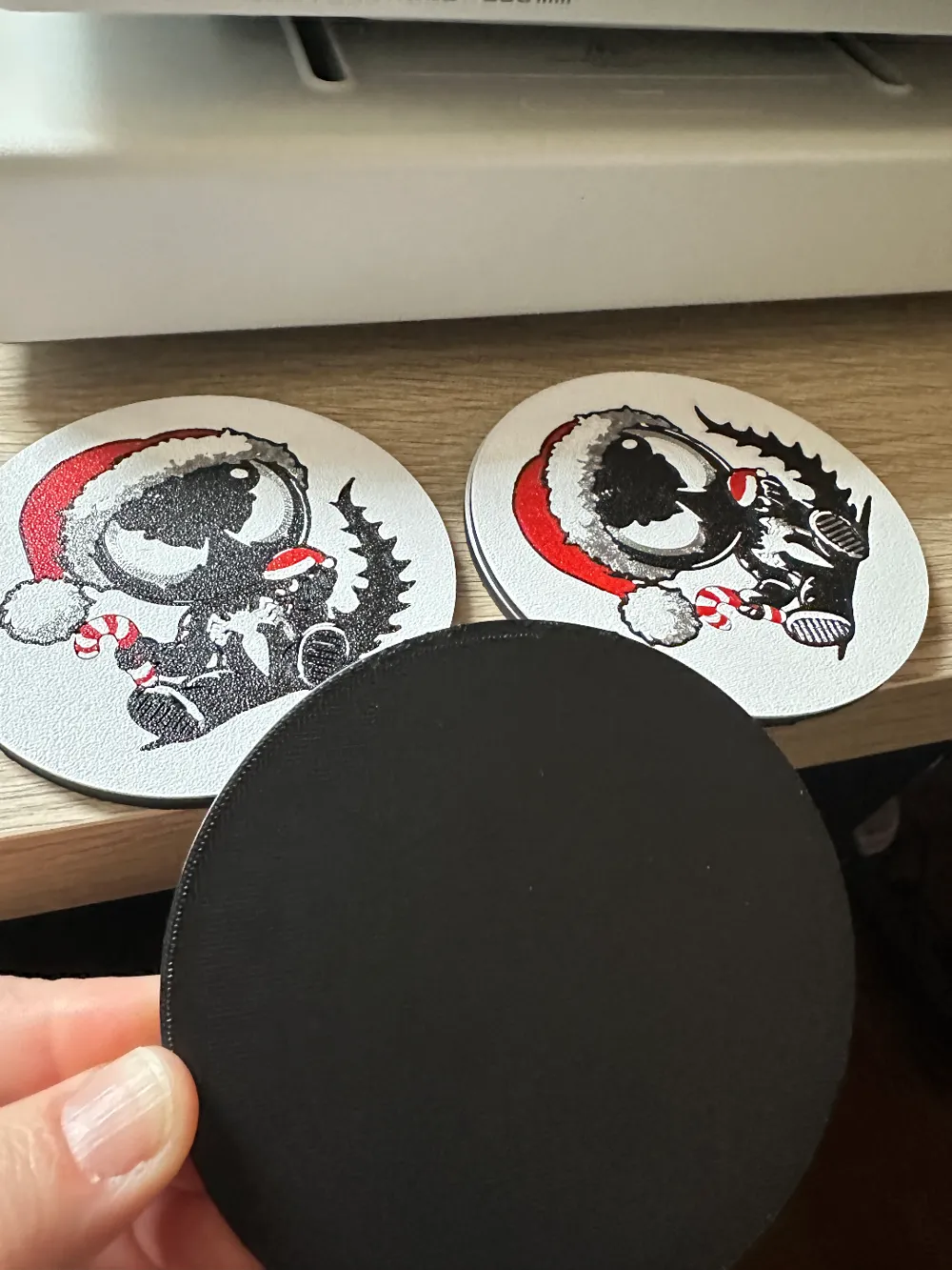 Sous verre Venom Noël - Venom Christmas coaster by kiki - MakerWorld