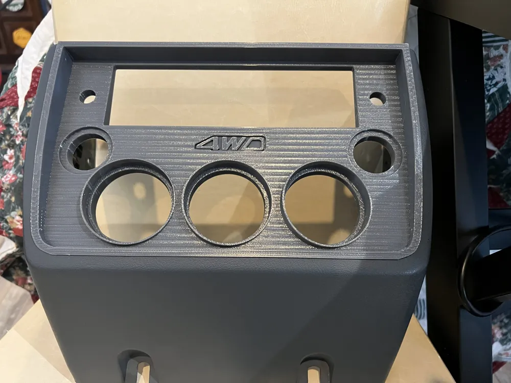 Subaru Brumby / Brat Stereo facia - 1 Din or 2 Din - Free 3D Print ...