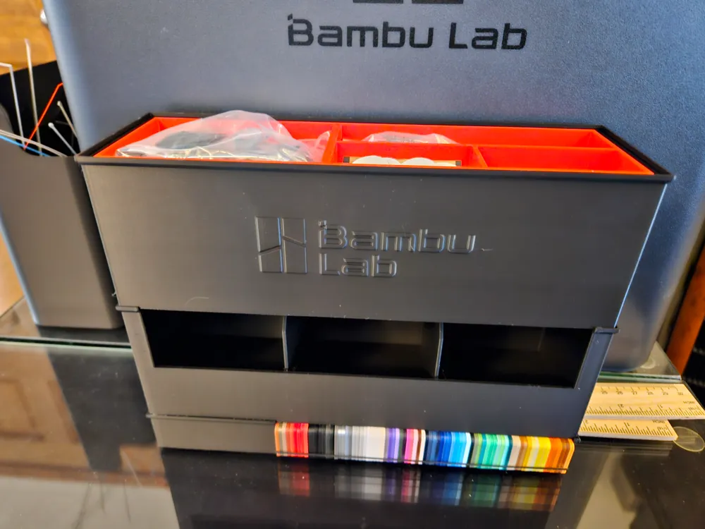 Bambu Slim Bin With Accessory Trays by southlake333 MakerWorld ...