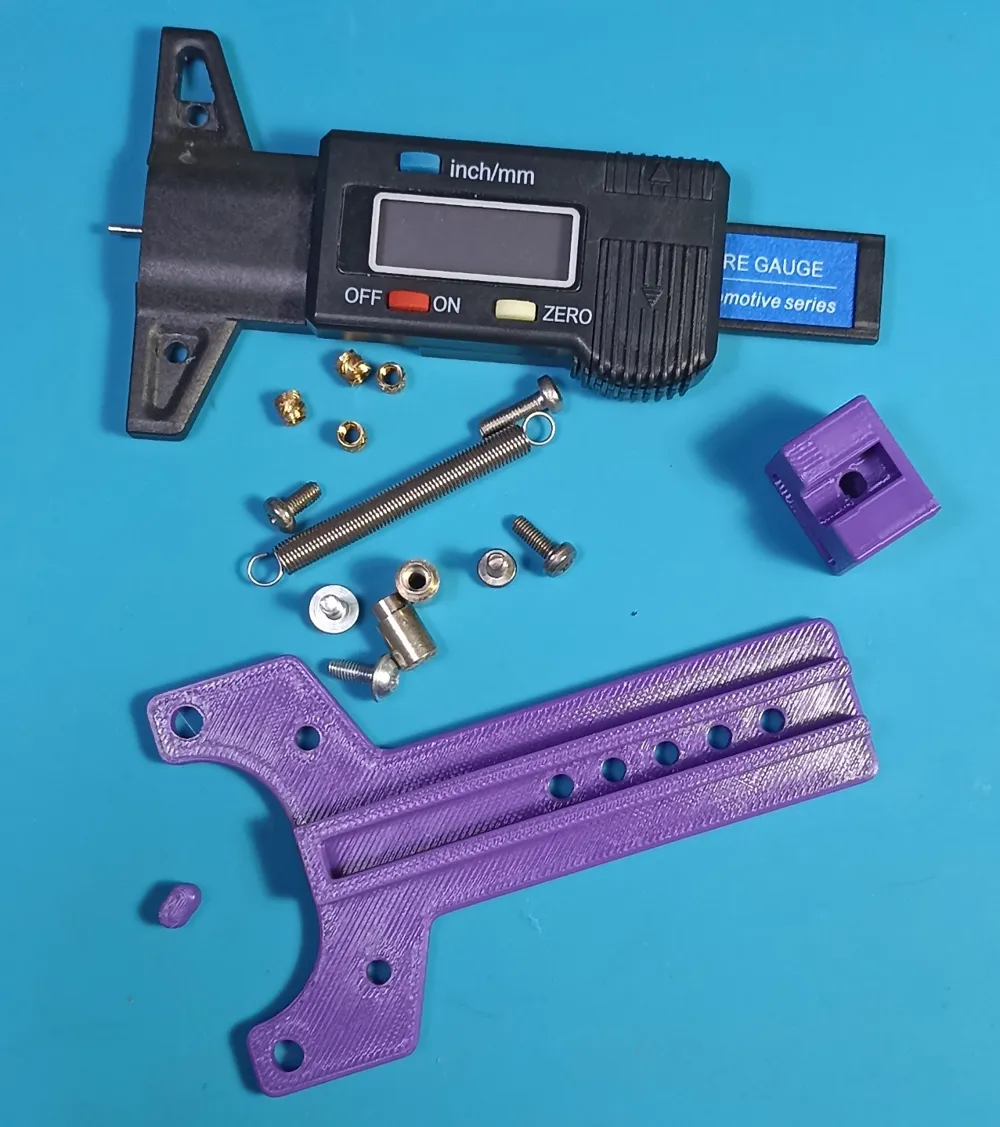 Digital belt tension gauge (tensiometer) - Free 3D Print Model - MakerWorld