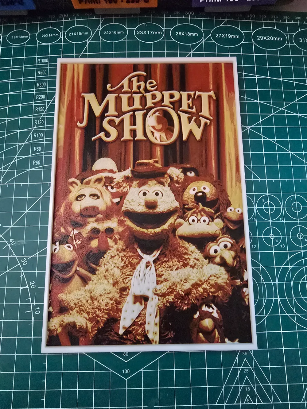 The Muppet Show Poster - Hueforge Art - Free 3D Print Model - MakerWorld