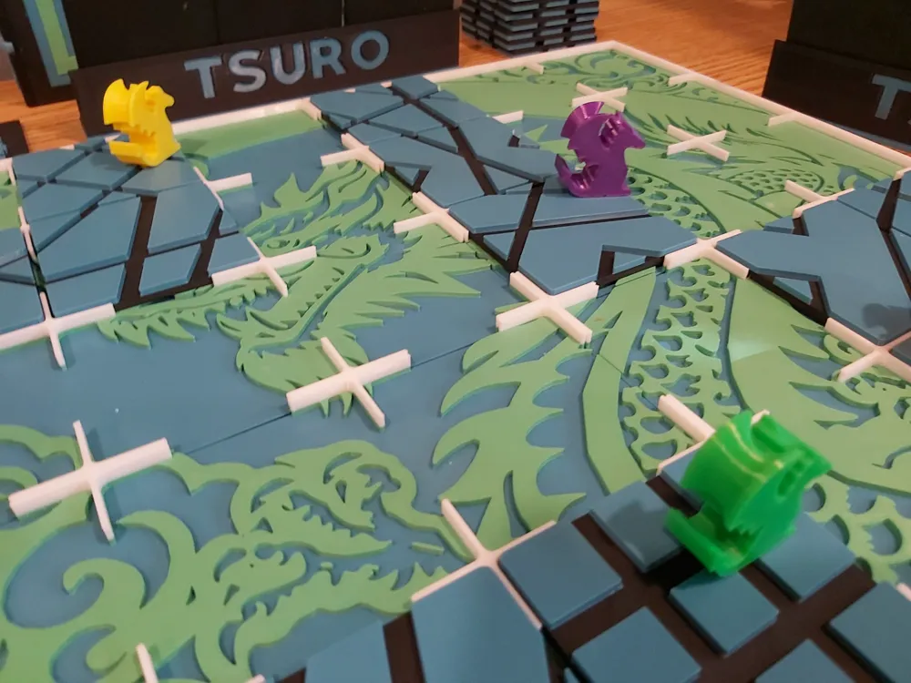 TSURO BOARDGAME - Bookcase Edition by Ritz MakerWorld: Download Free 3D ...