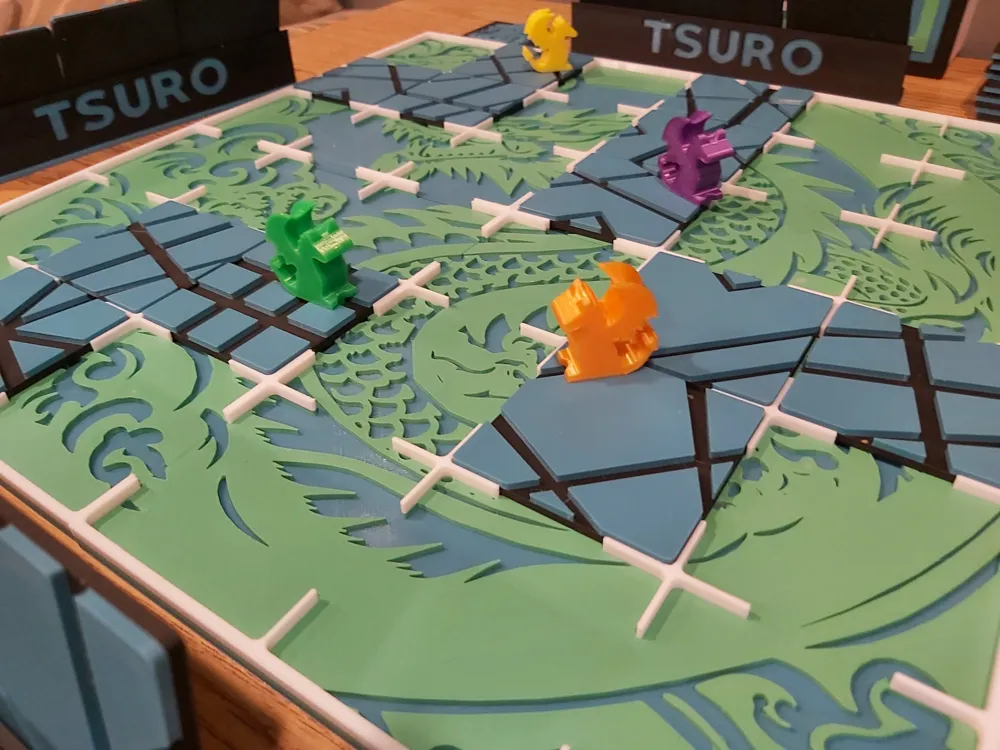 TSURO BOARDGAME - Bookcase Edition by Ritz MakerWorld: Download Free 3D ...