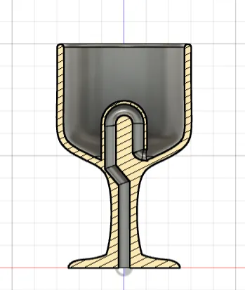 Pythagorean Cup-Greedy Cup by Noir - MakerWorld