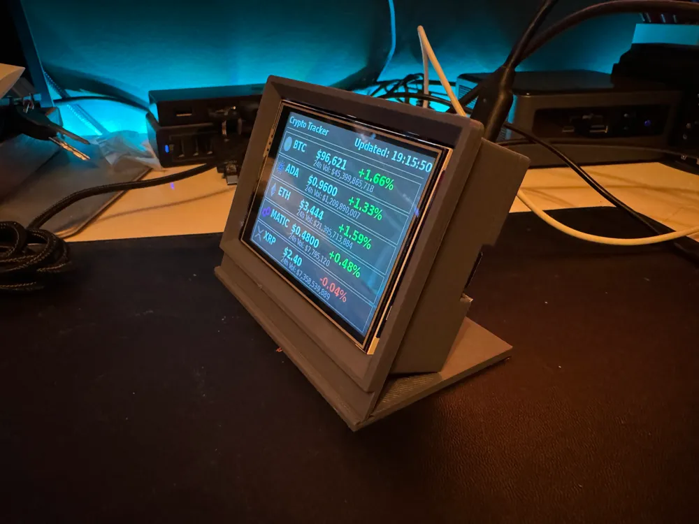 Raspberry Pi Picture/Dashboard Frame by Faust_ - MakerWorld