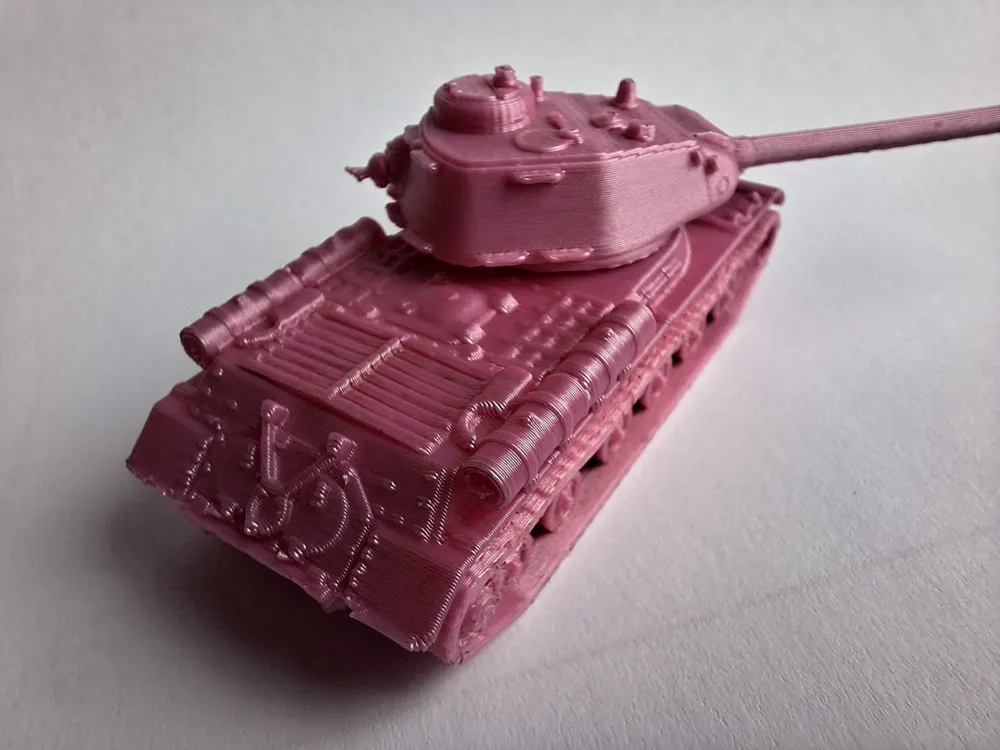 IS-2 Soviet heavy tank (pink) Remixed by martin.korinek - MakerWorld