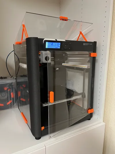 Bambu Lab P1P rear top panel mod for Vision Enclosure by Poli27 ...