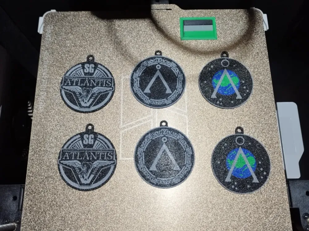 Stargate keychains by Choosse23 - MakerWorld