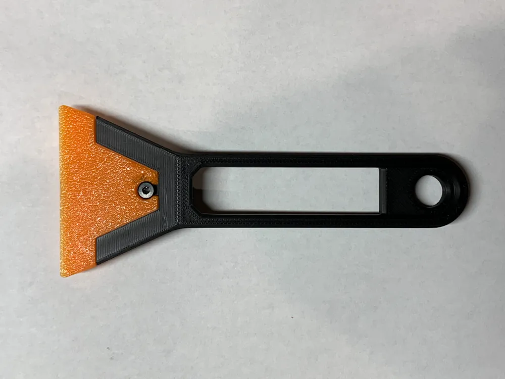 Bed Scraper (Swappable Blade) by JFAB MakerWorld: Download Free 3D Models