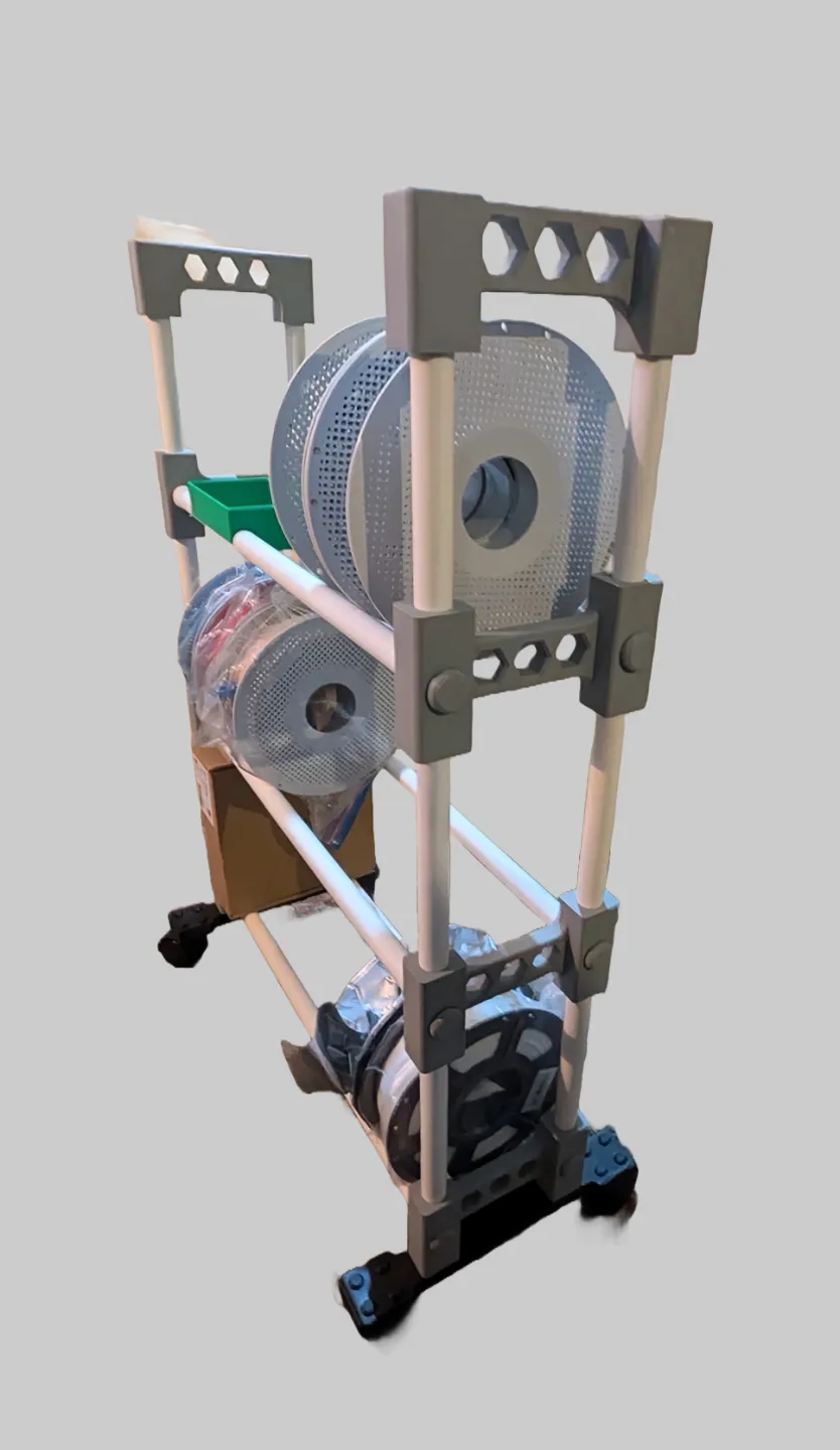 Filament Spool Cart by Wile E. 3D MakerWorld: Download Free 3D Models