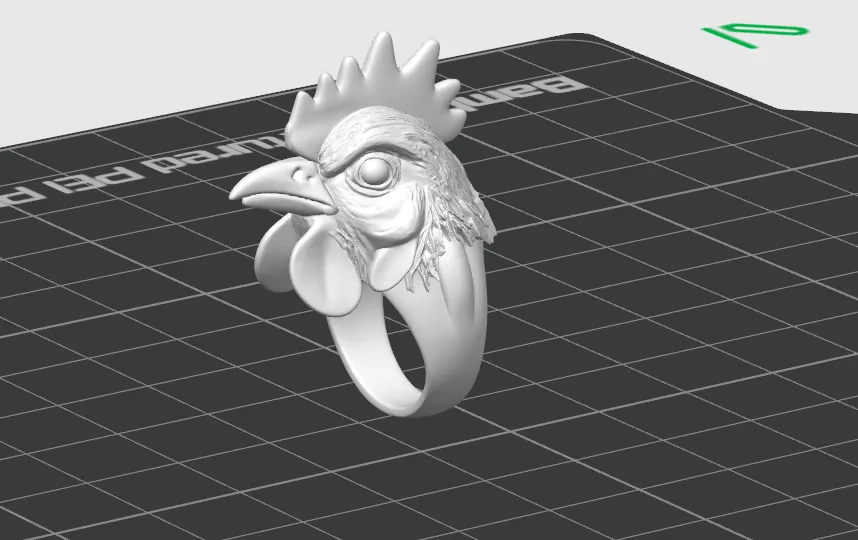 Chicken Ring by HomeMade MakerWorld: Download Free 3D Models
