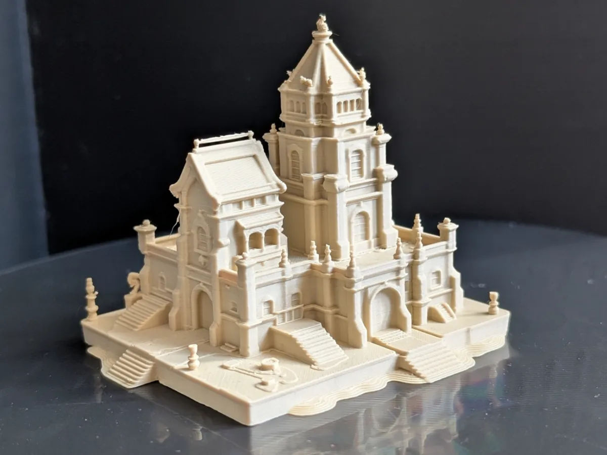 Ancient Castle Miniature – Grand Tower Temple 019 - Free 3D Print Model ...
