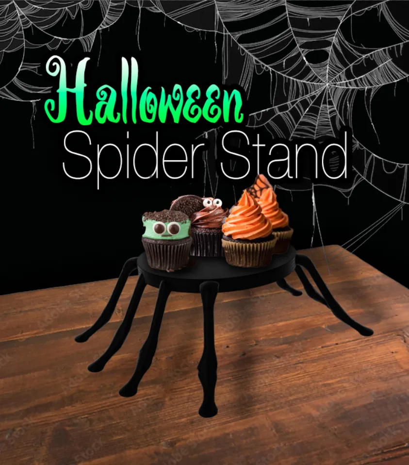 Halloween Spider Legs Stand by K2_Kevin - MakerWorld
