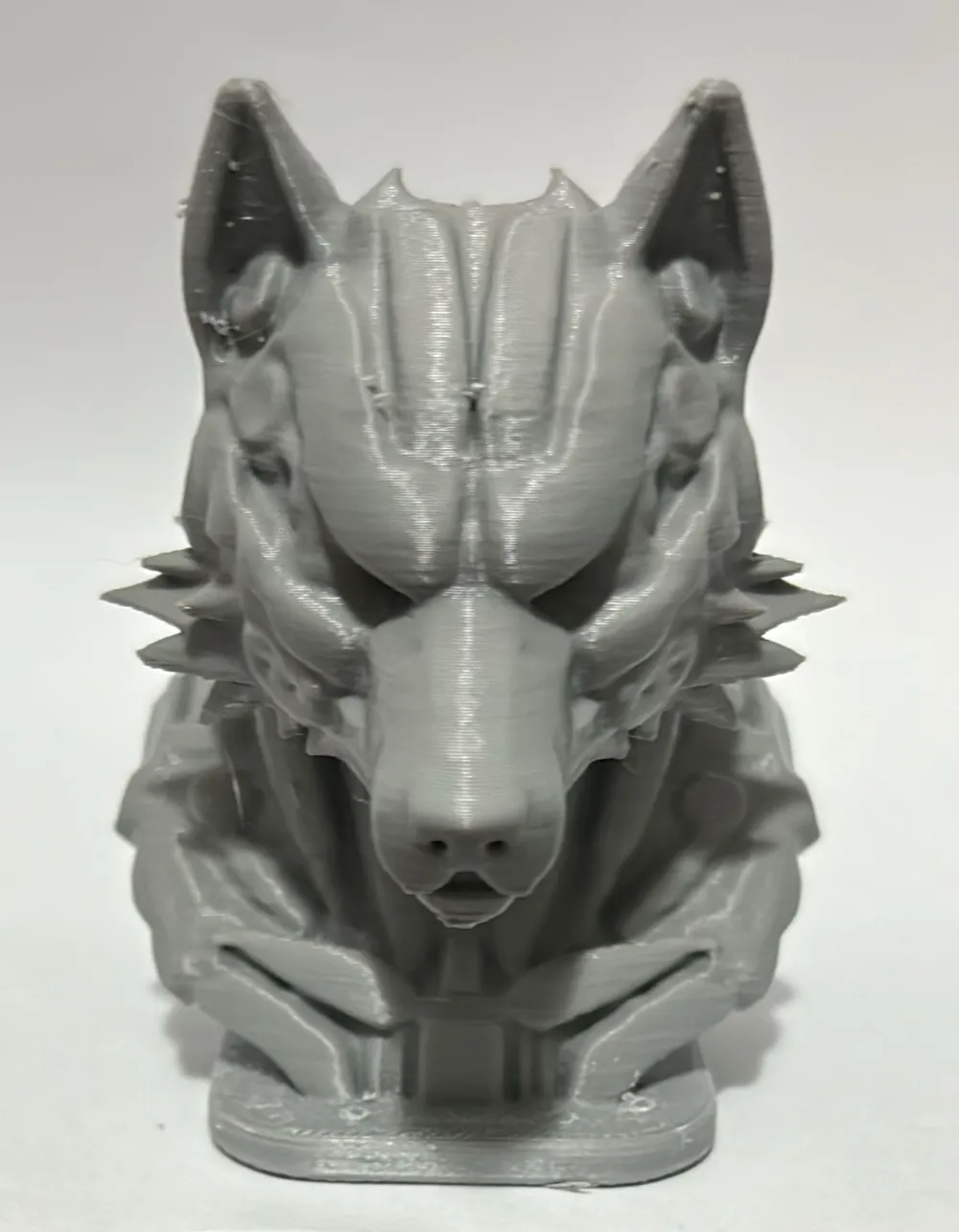 CyberWolf Head by orenlibaneMakerWorld: Download Free 3D Models