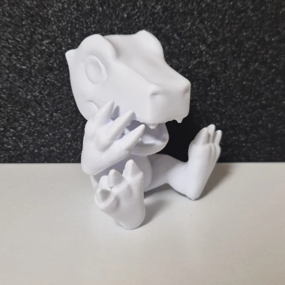 Digimon Agumon Figure - Free 3D Print Model - MakerWorld