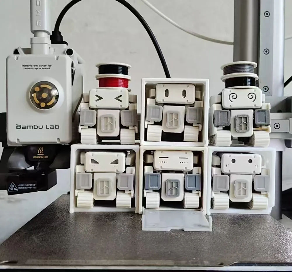 Cute Mech Zero Cub Bambu Lab A1 Cub Customizable Scenes Zero Cub Bambu ...