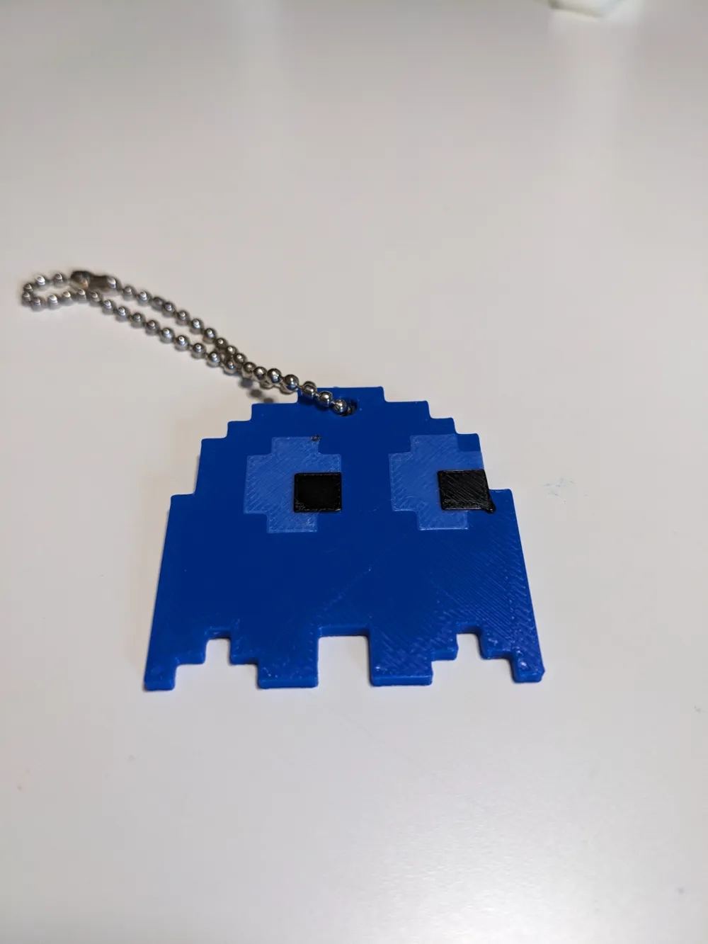 Pac-man ghost keychain by Penguin Prints - MakerWorld
