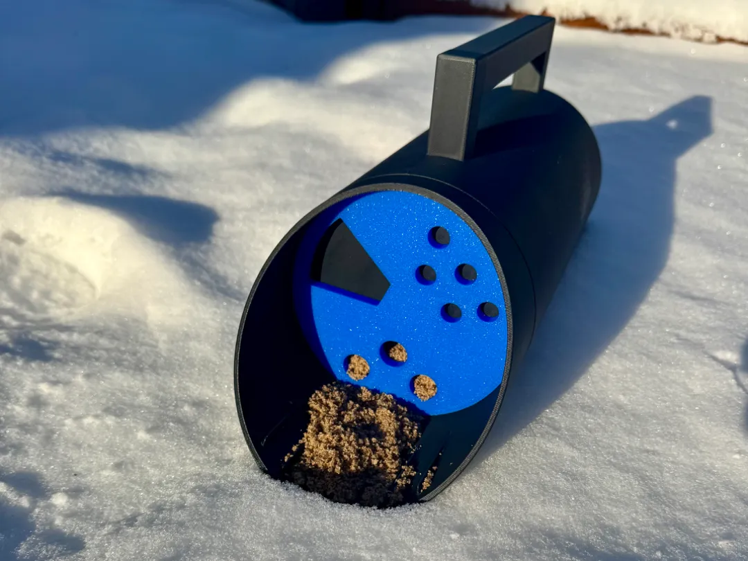 Épandeur manuel précis – pour divers matériaux à épandre - Modèle d ...