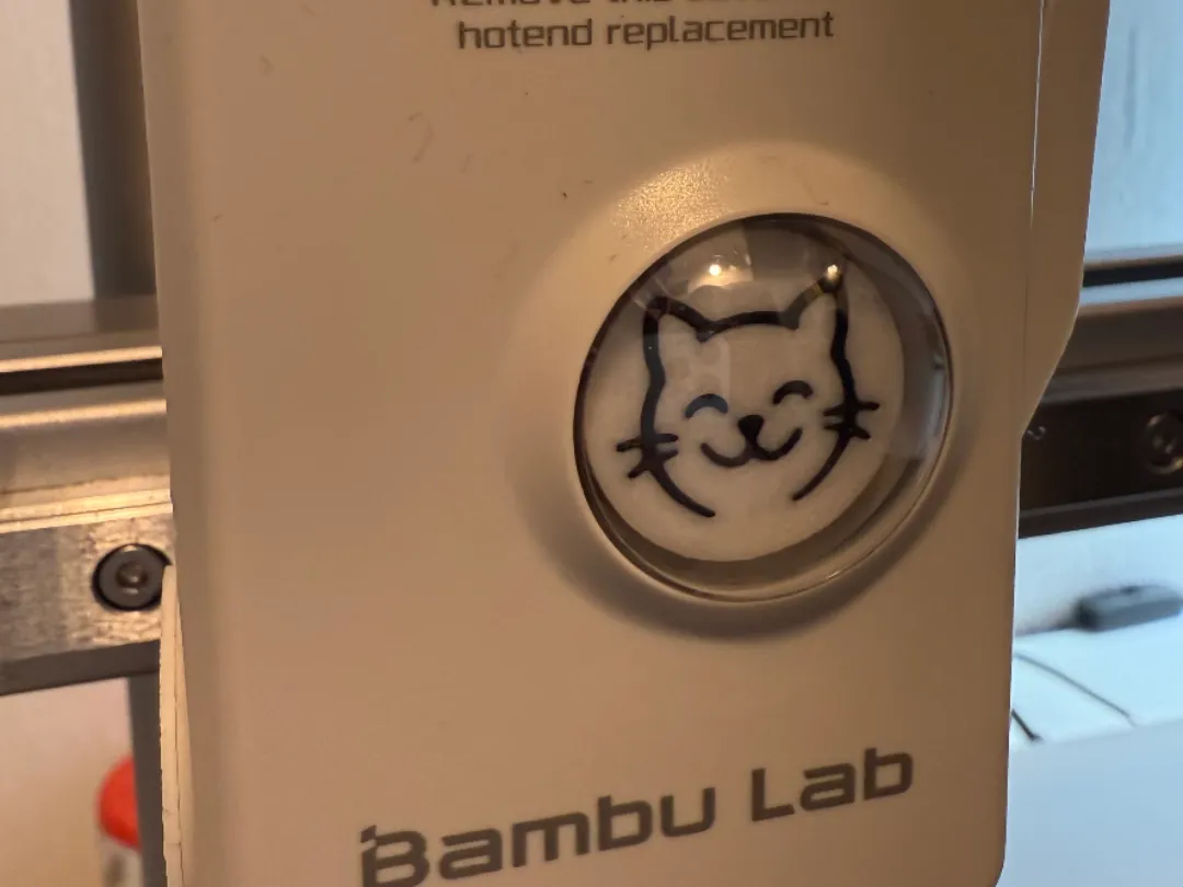 Cute Cat Extruder Wheel / Extruder Cap A1 by extrakaese MakerWorld ...