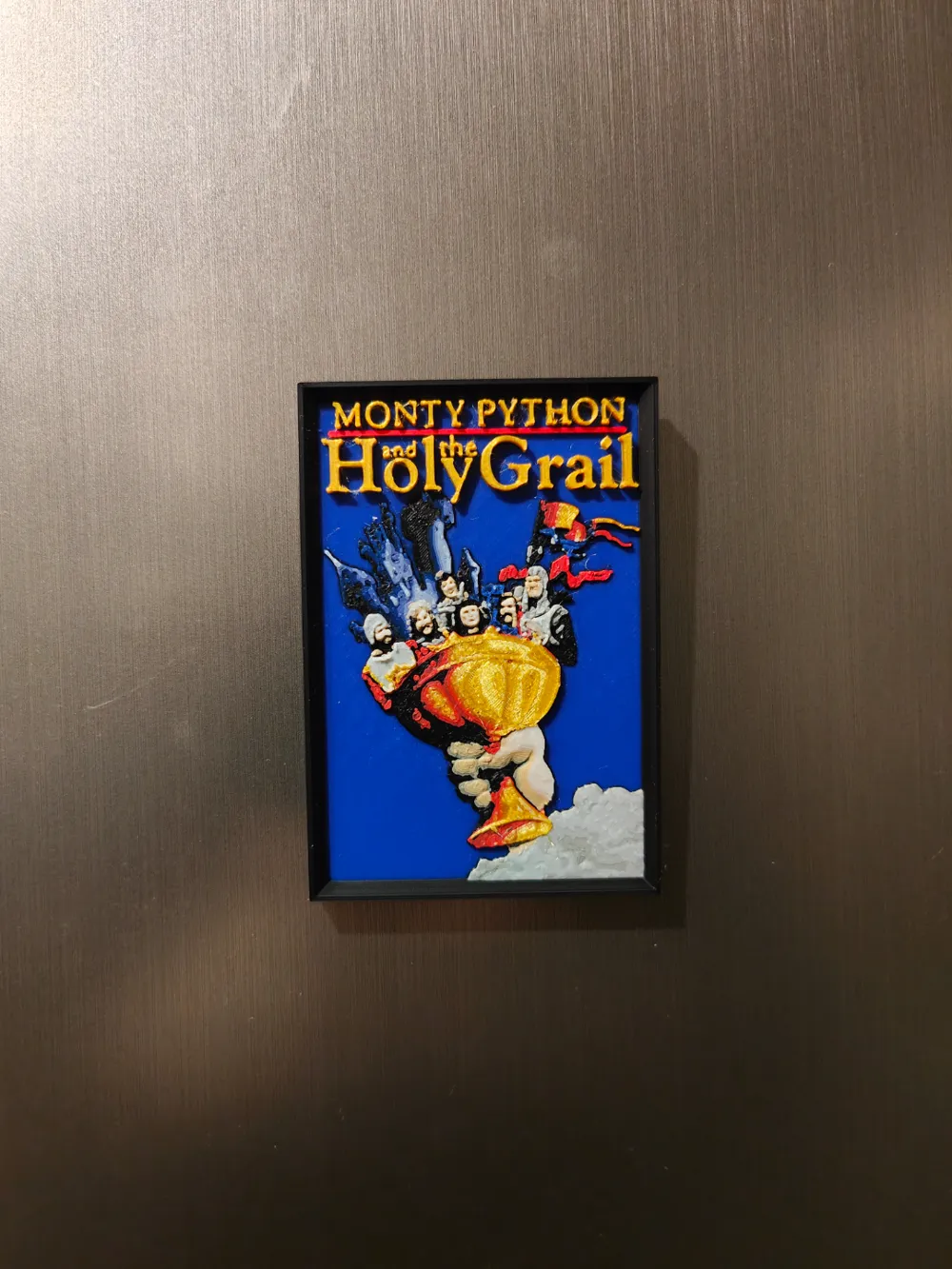 Monty Python and the Holy Grail poster magnet by crabstiksMakerWorld ...