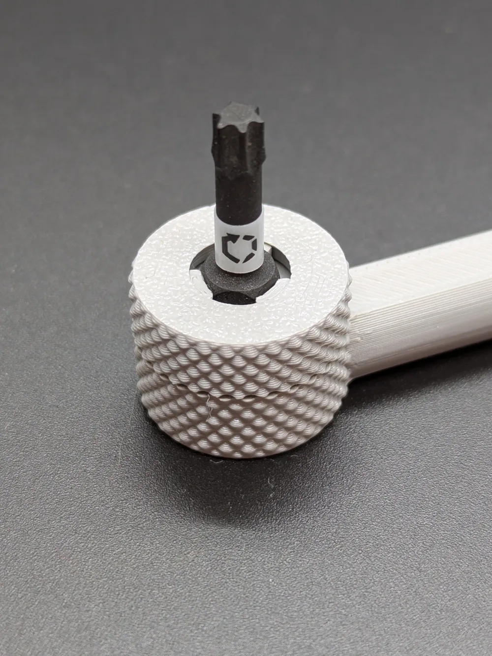Secure Bit Locking Offset Screw Driver - 1/4 Bits - Free 3D Print Model ...