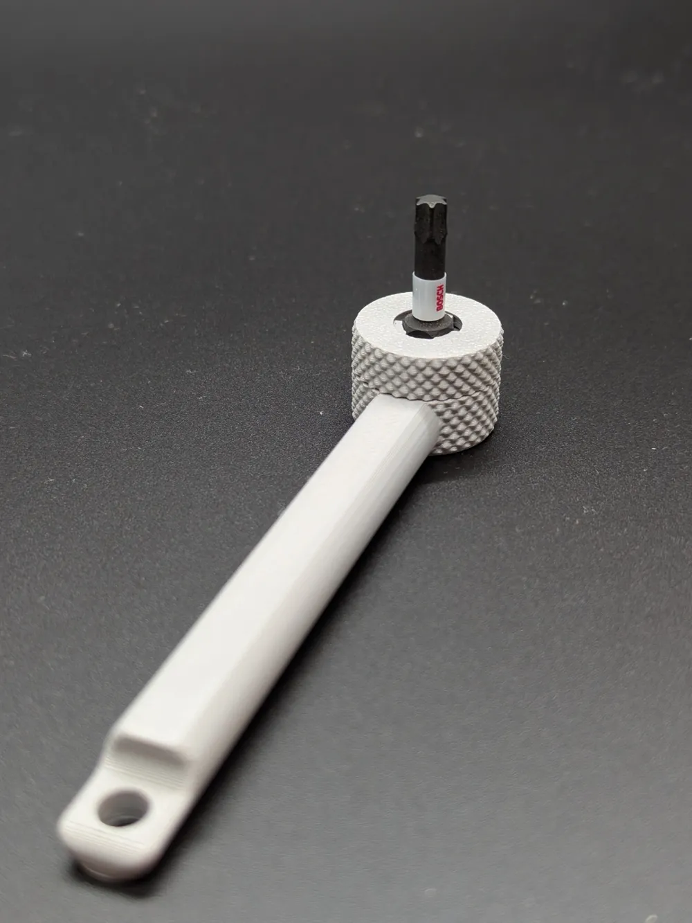 Secure Bit Locking Offset Screw Driver - 1/4 Bits - Free 3D Print Model ...
