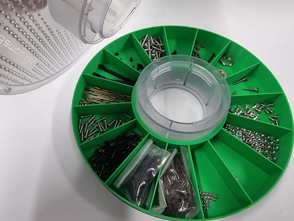 48 Compartment Storage Container - BambuLab re-usable spool Storage ...