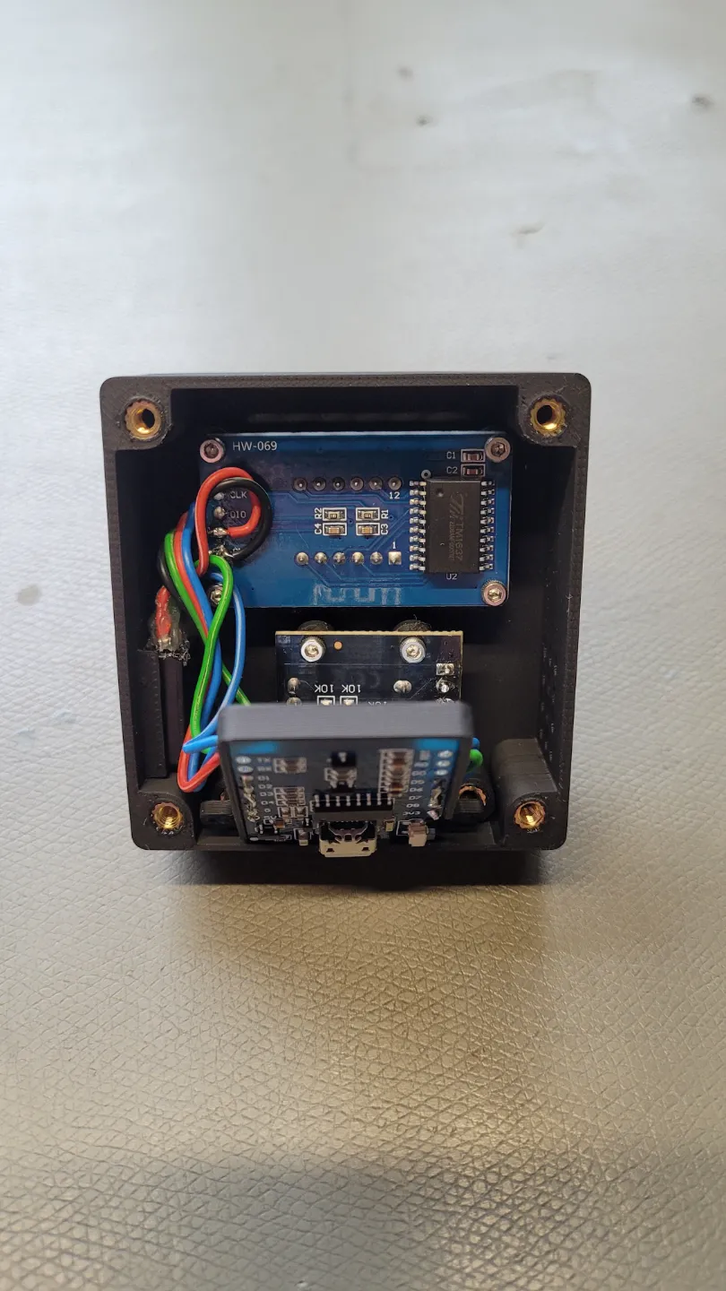 ESP-Thermostat D1 Mini ESP8266; DHT20; LED Display by Greens-Green - MakerWorld