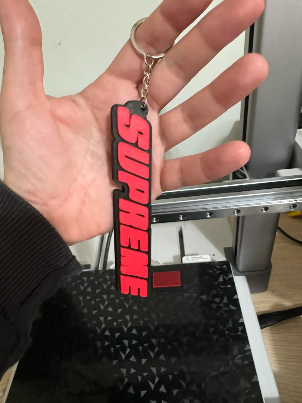 Supreme keychain by 3DPickles - MakerWorld