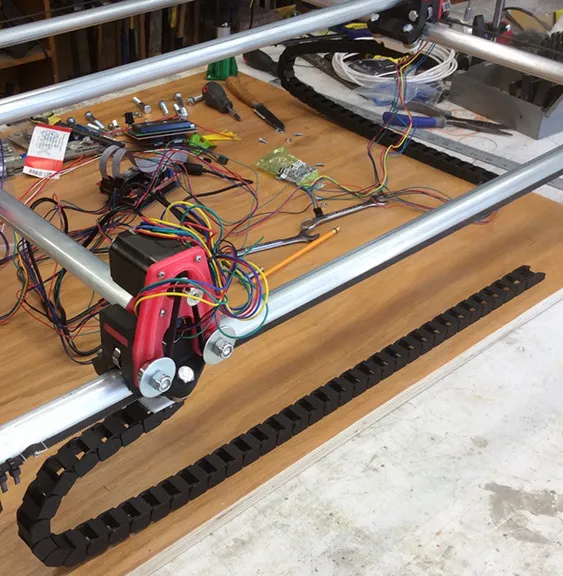 MPCNC drag chain / cable carrier for XY-axis by ronindesu - MakerWorld