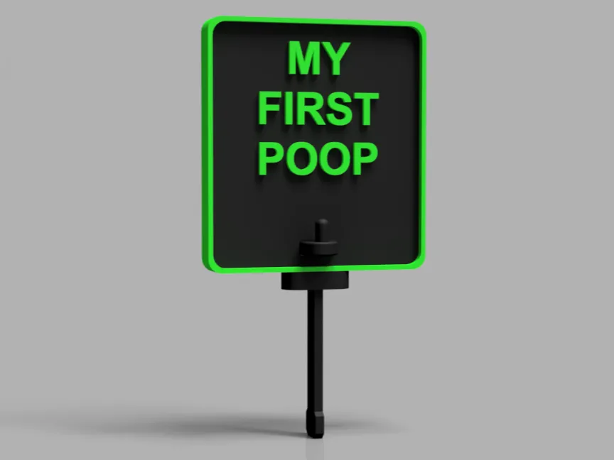 My First Poop P1S Plug by Astra Obscura MakerWorld: Download Free 3D Models