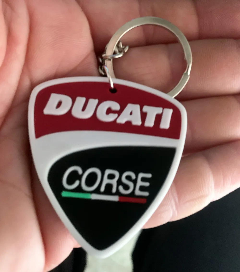 DUCATI Keychain - Free 3D Print Model - MakerWorld