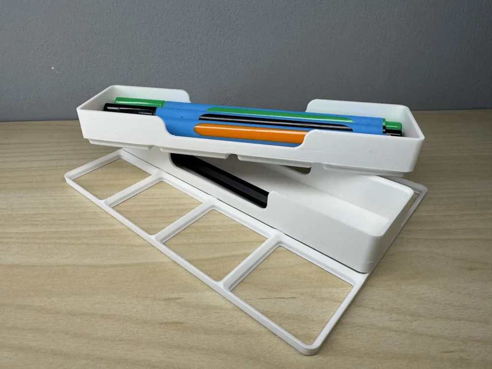 Gridfinity Pencil Storage Box by Lukas MakerWorld: Download Free 3D Models