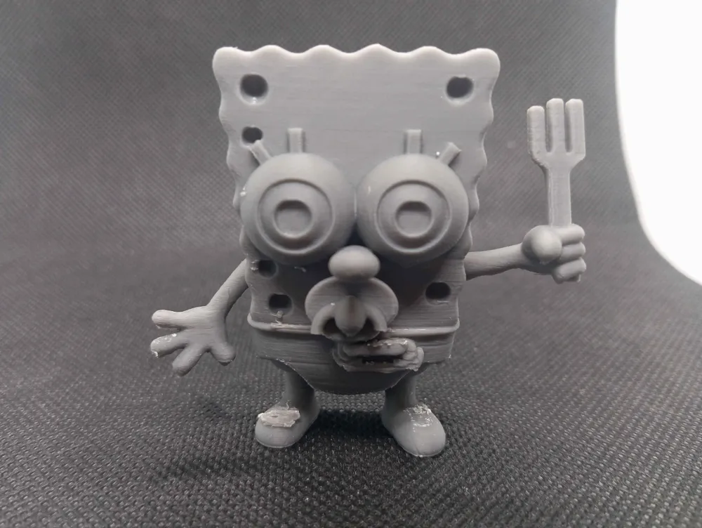 Baby SpongeBob SquarePants Bikini Bottom Fanart by DreamMesh MakerWorld: Download Free 3D Models