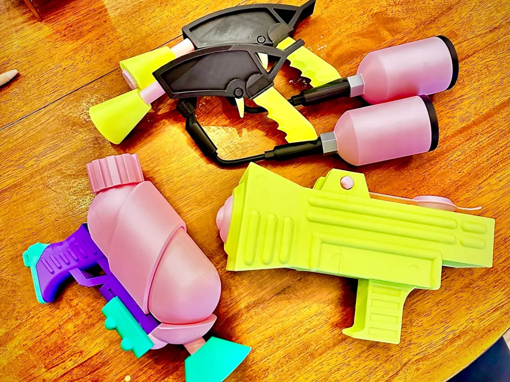 Splatoon Splattershot Jr. Remixed by Tuny - MakerWorld